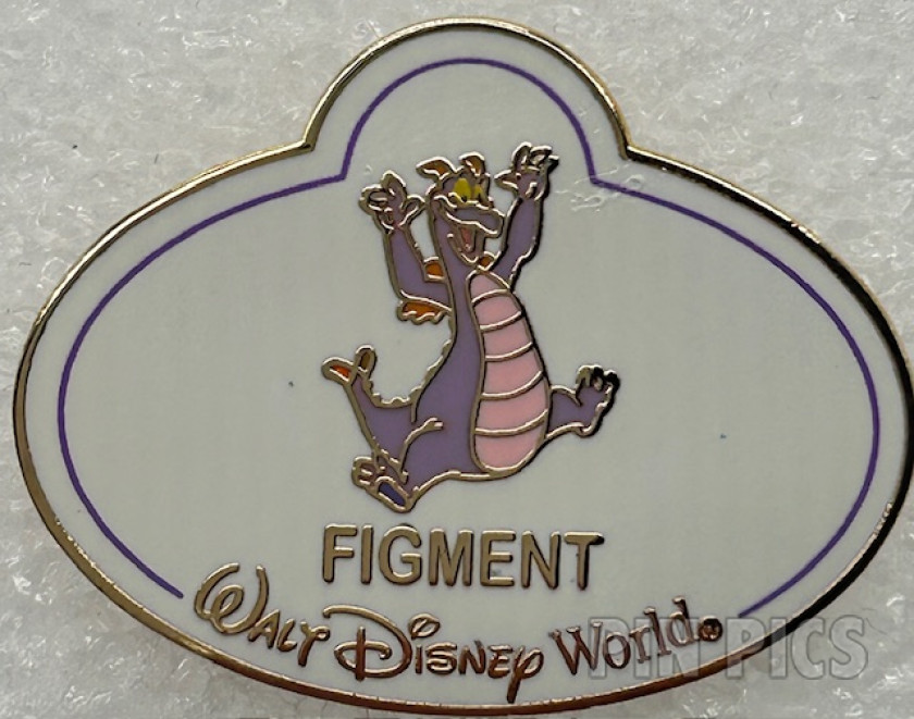 PP64977 - WDW - Figment - Name Tags Set - Mystery Tin - PinPics