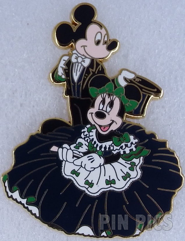 PP65089 - DS - Minnie and Mickey Mouse - Southern Belle Series - PinPics