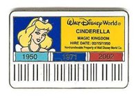 PP65559 - WDW - Cast ID Badge/Card (Cinderella) ARTIST PROOF - PinPics