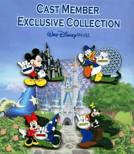 PP65516 - WDW - Cast Exclusive - Park Icons Pin Collection - PinPics