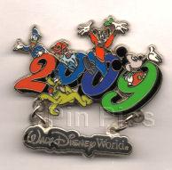 PP66961 - WDW - Dated 2009 - Characters Dangle - PinPics