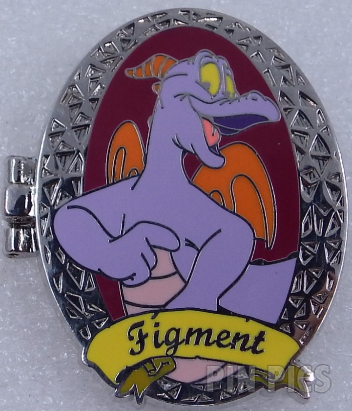 PP67500 - WDW-Marquee - Locket - Figment - PinPics
