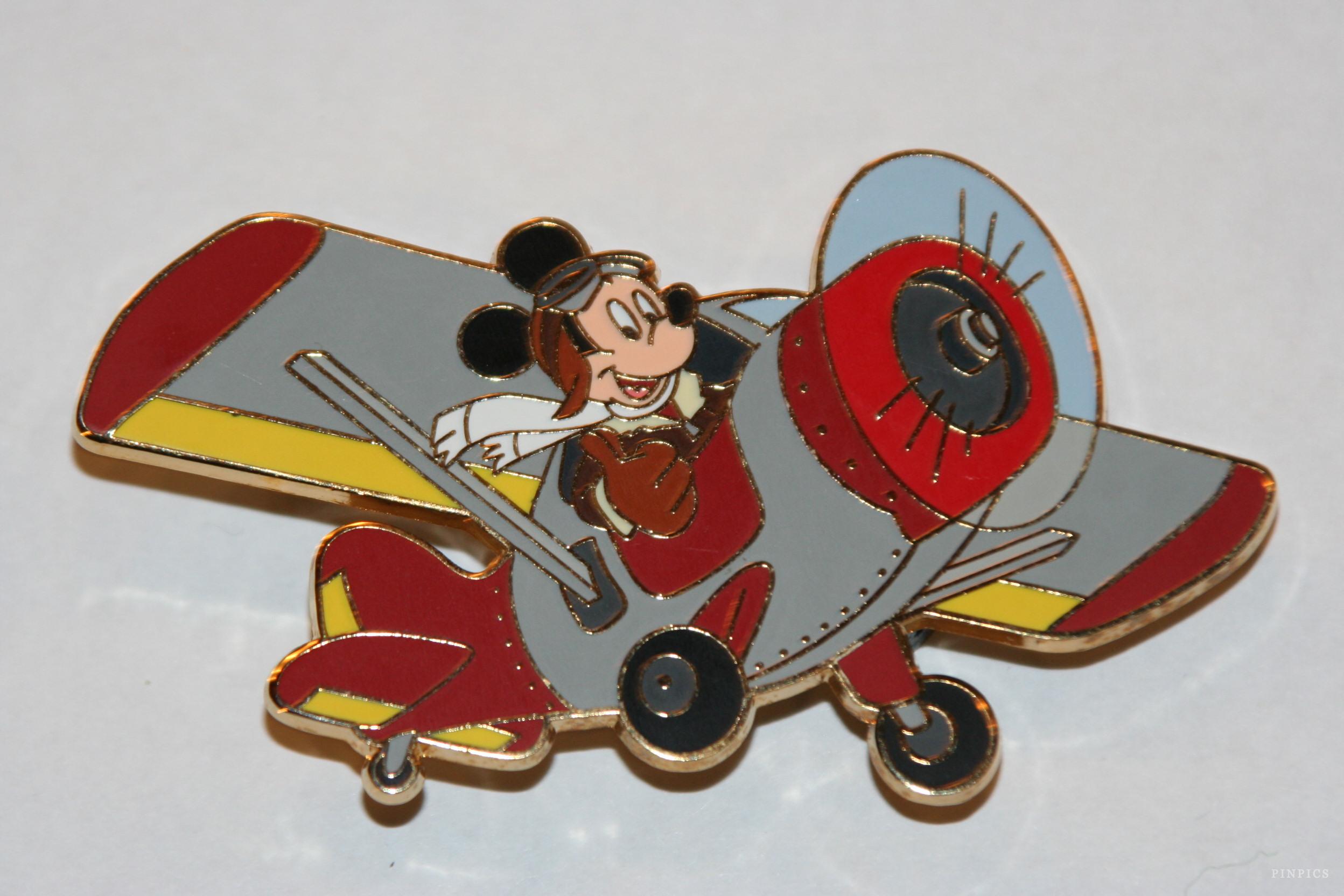 PP69084 - WDW - Mickey Flying Plane - Expedition PINS - Parachute into ...