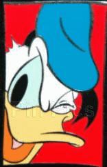 PP69096 - DA - Donald Duck Square Frame - Black Prototype - PinPics