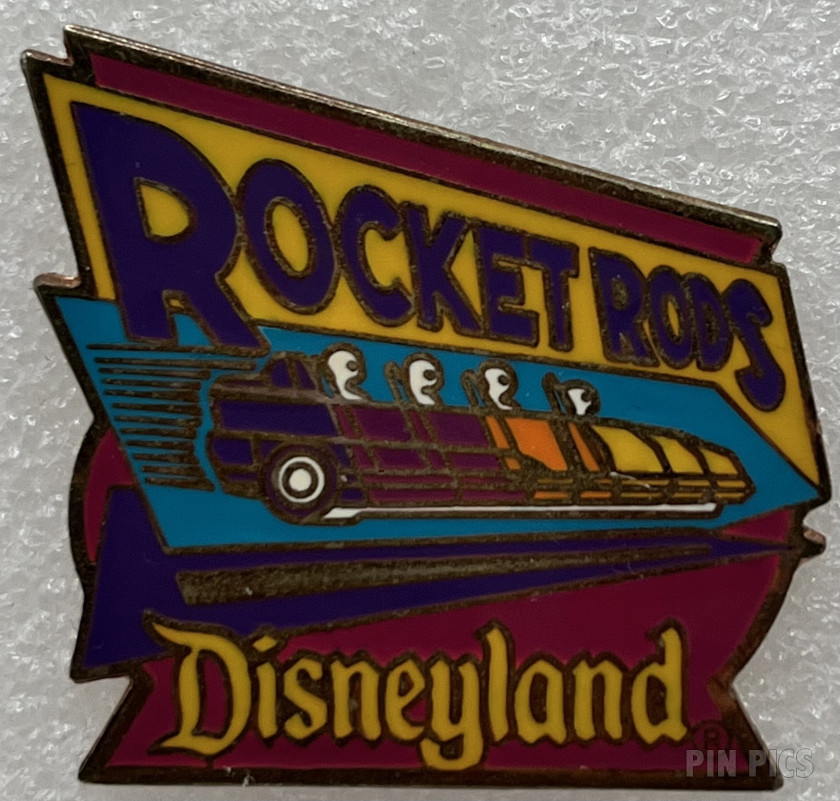 PP69962 - DLR - Rocket Rods - Tomorrowland - PinPics