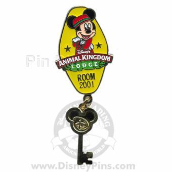 PP69821 - WDW - Mickey Mouse - Resorts Room Keys - Disney's Animal ...