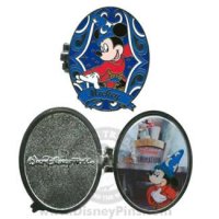 PP70649 - WDW- Marquee - Locket - Sorcerer Mickey (ARTIST PROOF) - PinPics