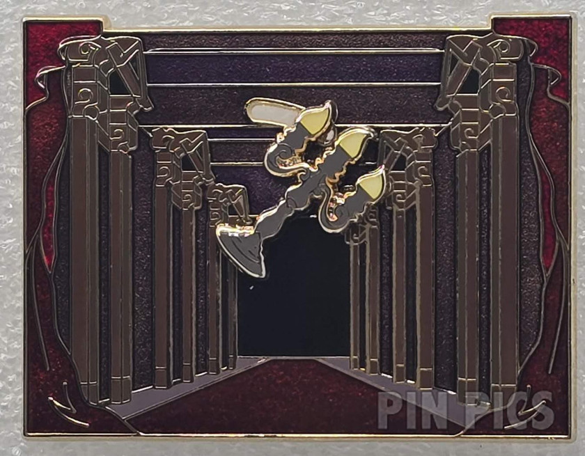 PP72022 - WDI - Endless Hallway - Candelabra - Haunted Mansion Scene ...