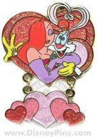 PP71922 - Valentine's Day 2008 - Roger and Jessica Rabbit (Dangle) (ARTIST PROOF) - PinPics