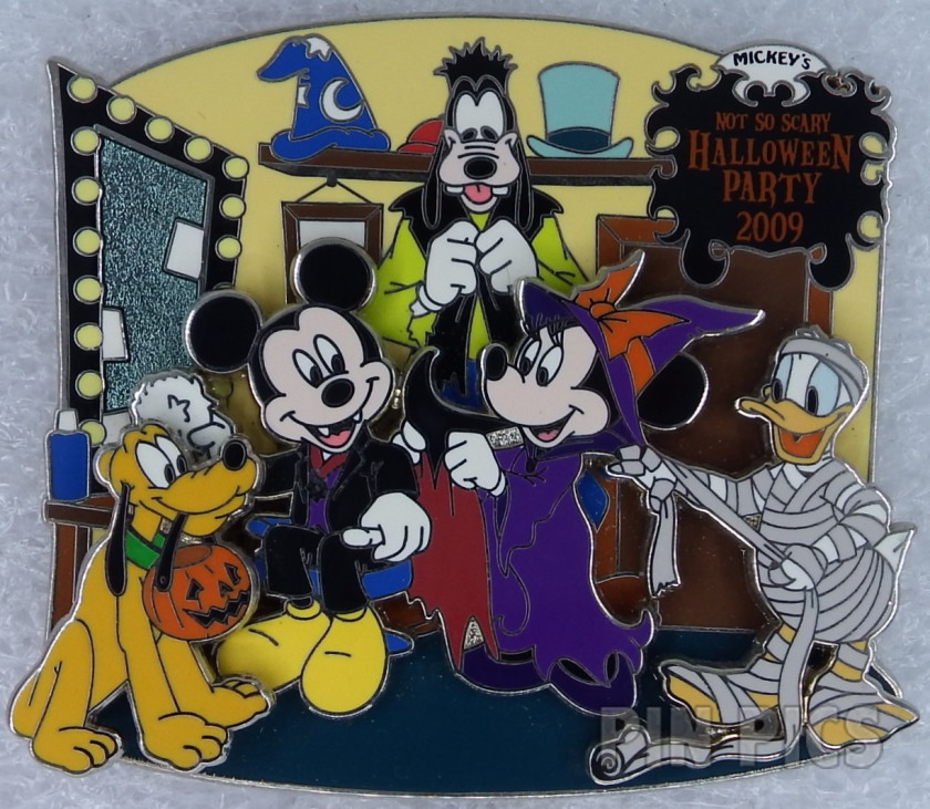 PP72238 - WDW - MNSSHP 2009 - Halloween - Jumbo Pin - PinPics