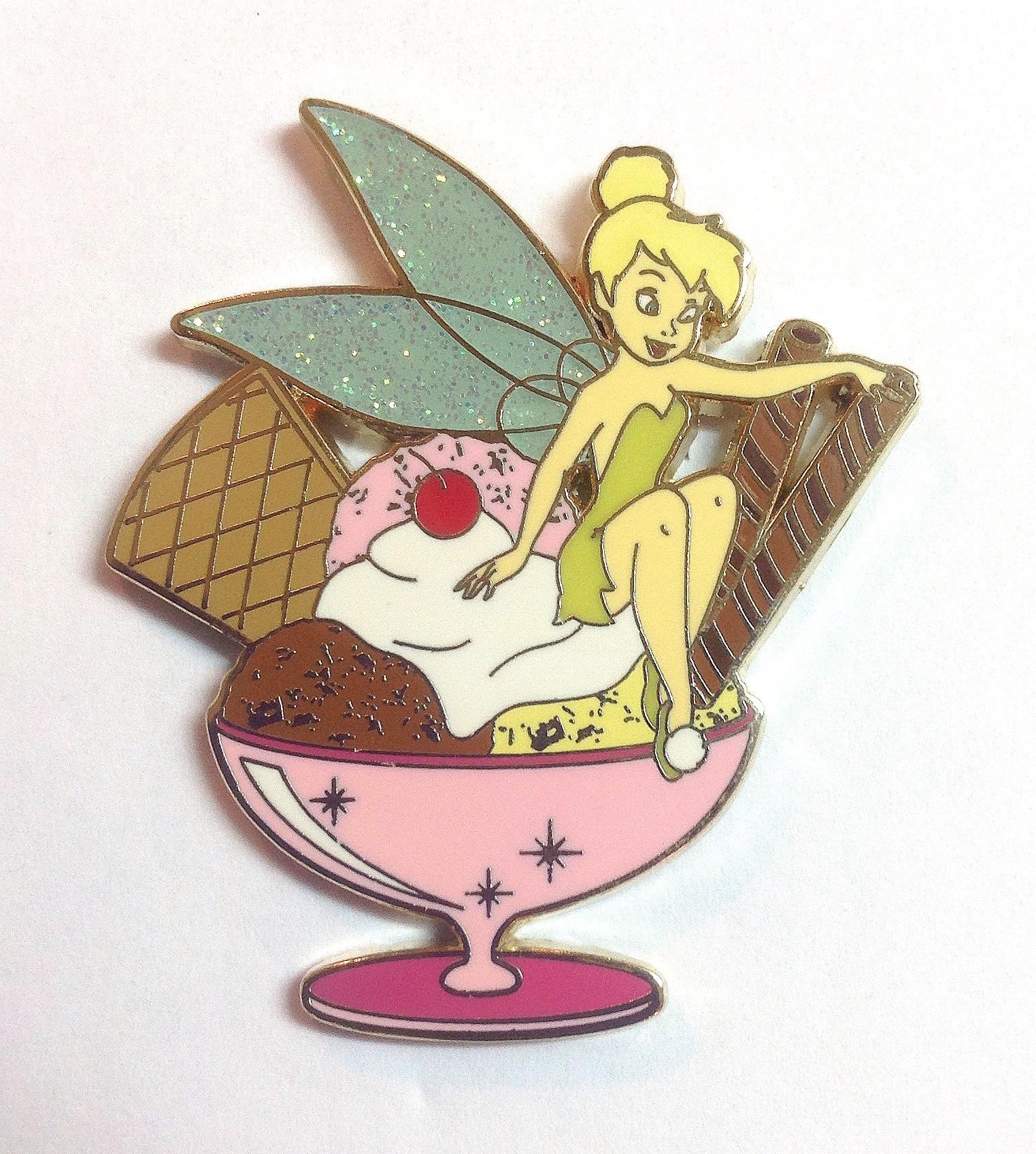 PP72254 - DSF - Pin Trader Delight PTD - Tinker Bell with Sundae - GWP - PinPics