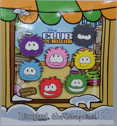 PP72334 - Puffles Booster Pack Set - Disney Club Penguin - PinPics