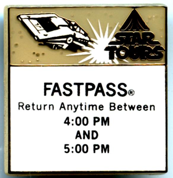 PP73524 - WDI - Fast Pass Star Tours - PinPics