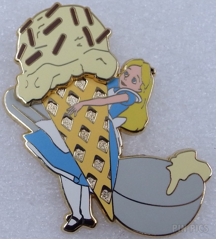 PP75388 - DSF - Alice - Mad Ice Cream Party - Ice Cream Cone - PinPics