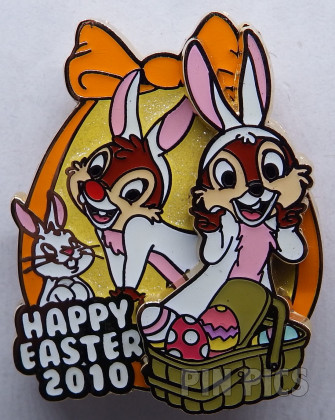 PP75481 - Easter 2010 - Mini-Pin Collection - Chip and Dale Only - PinPics