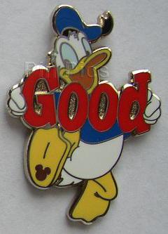 PP75162 - WDW - Donald - Good - Hidden Mickey 2009 - 2010 - PinPics