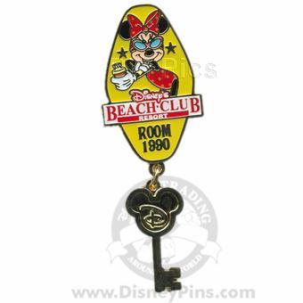 PP75651 - WDW - Resorts Room Keys - Disney's Beach Club - Minnie ...