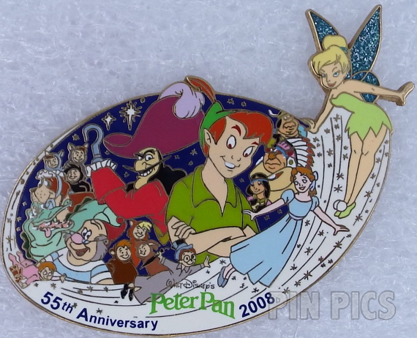 PP76124 - DS - Peter Pan, Tinker Bell, Captain Hook and Mr Smee - AP ...
