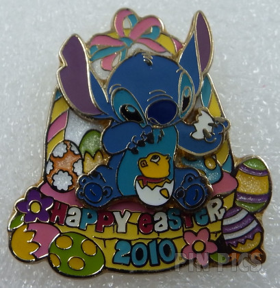 PP75866 - Stitch - Happy Easter 2010 Series - PinPics