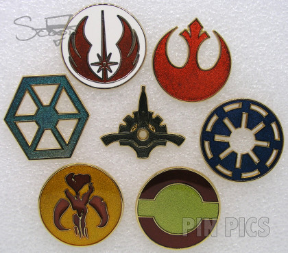 PP77127 - Star Wars Emblems Set - Logo - PinPics