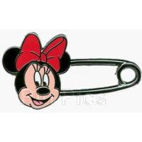 PP77633 - Mickey and Minnie Mouse - Safety Pins (Minnie ONLY) - PinPics