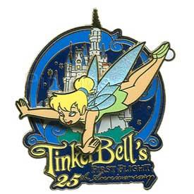 PP78258 - WDW - 25th Anniversary of First Flight of Tinker Bell - PinPics