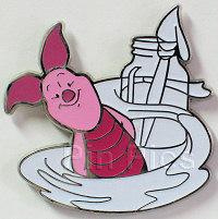 PP78362 - HKDL - Color Your Own Pins - Pooh and Friends (Piglet) - PinPics