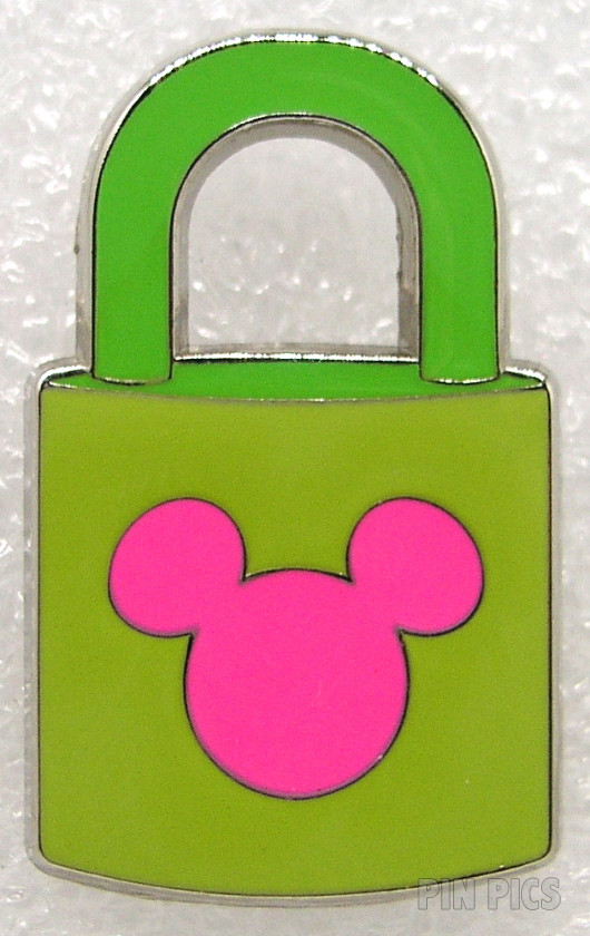PP78585 - Mickey Mouse Icon Lock and Key (Lock Only) - PinPics