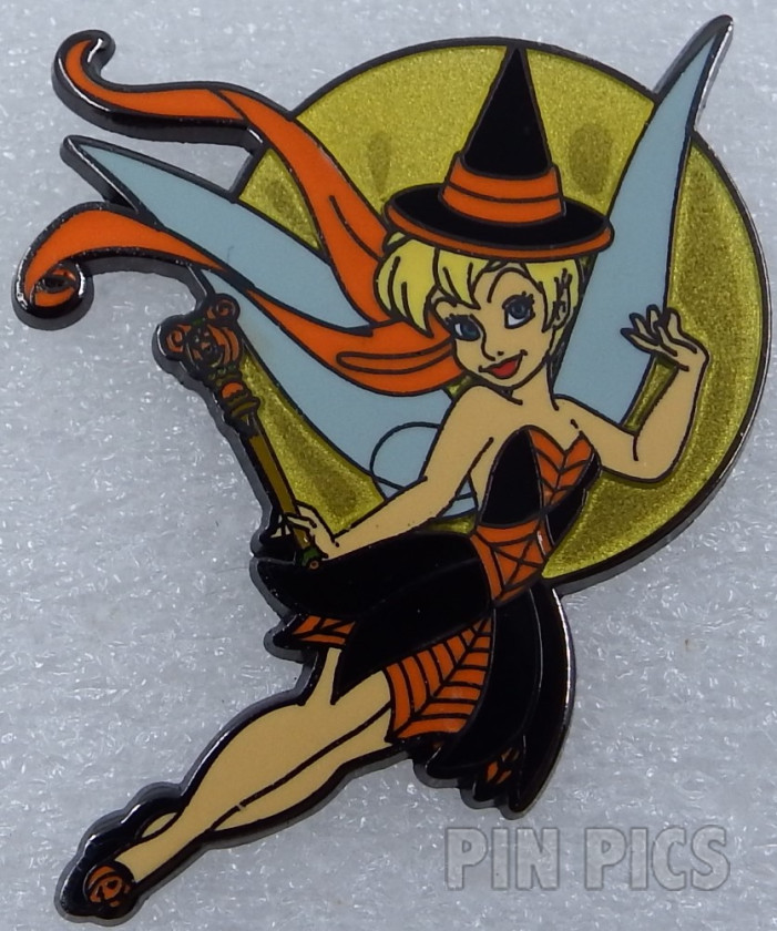 PP78578 - Tinker Bell with Moon in Witch Costume - Halloween 2010 - PinPics