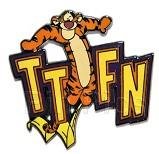 PP78784 - Text Message - TTFN (Tigger) (ARTIST PROOF) - PinPics