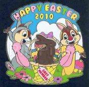 PP79607 - Chip and Dale - AP - Happy Easter - 2010 - Cast Exclusive - PinPics
