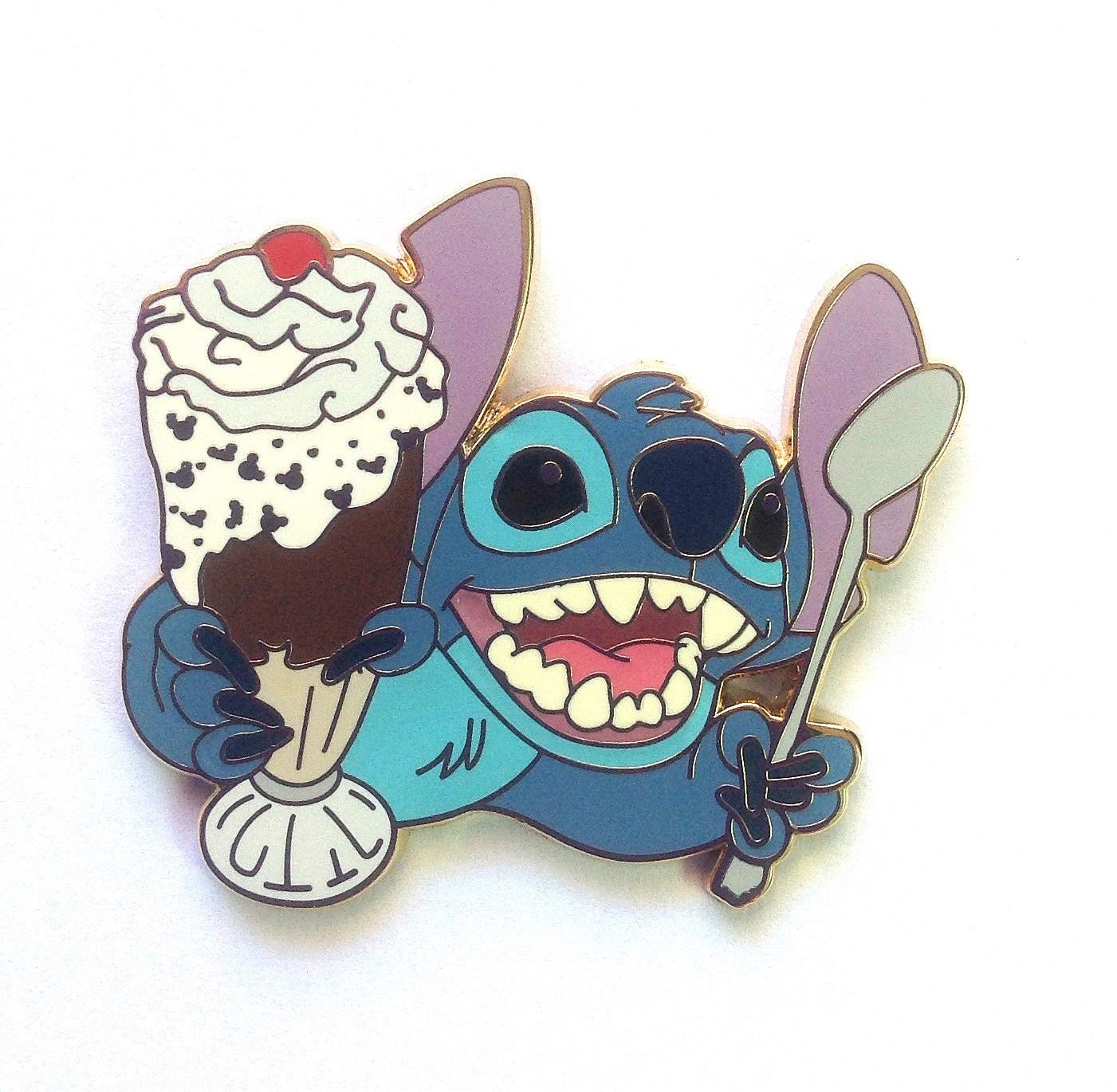 PP79853 - DSF - Pin Trader Delight PTD - Stitch with Ice Cream - GWP - PinPics