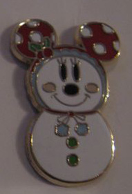 PP80821 - UNAUTHORIZED - Snowman Minnie - PinPics
