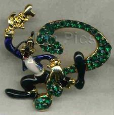 PP82089 - Goofy with Green Jeweled Question Mark - PinPics