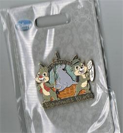 PP82630 - DS San Francisco - Chip and Dale Fishermunk's Wharf - PinPics