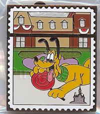 PP82750 - Pluto - Castle - Pin Trading Stamp Collection - PinPics