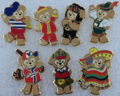 PP84522 - Duffy, the Disney Bear - Mini-Pin Collection - PinPics