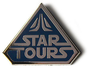PP85175 - Star Tours Promotional 4-pin Boxed Set (Logo Pin Only) - PinPics