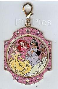 PP85941 - WDW - Lanyard Medalallion - Princess Spinner - PRE-PRODUCTION ...