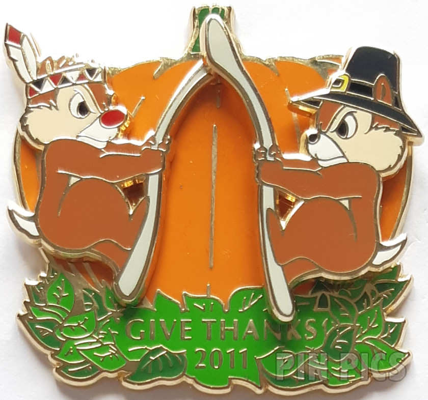 PP86357 - Chip 'n Dale - Breaking Wishbone - Give Thanks - Thanksgiving ...