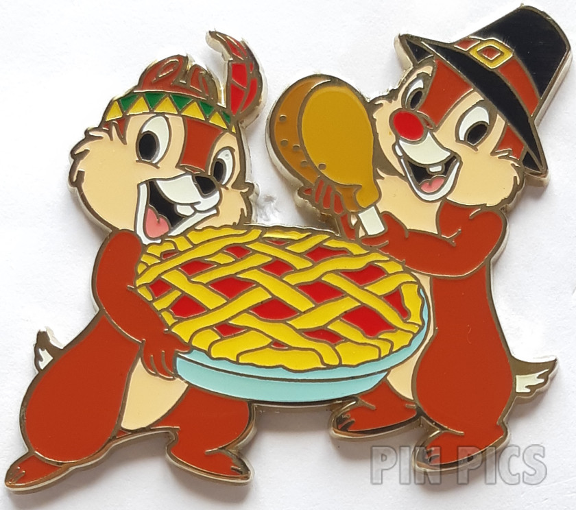 PP87676 - DSF - Chip and Dale - Pilgrim - Native American - Indian ...