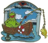 PP88393 - DCL - Anchor - Kermit the Frog Fishing - PinPics