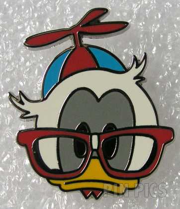 PP90180 - Donald with Glasses - Nerds Rock - Head Collection - PinPics