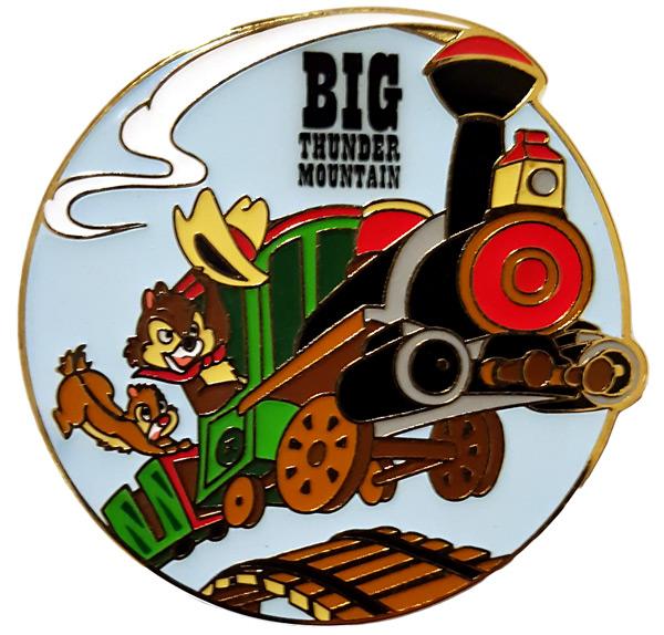 PP90762 - DLP - Big Thunder Mountain attraction Chip and Dale cowboy ...
