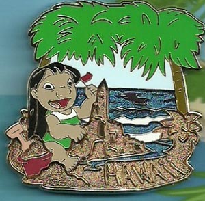 PP91565 - DS Hawaii - Lilo and Stitch Hawaii Pin Set - Lilo Building A ...