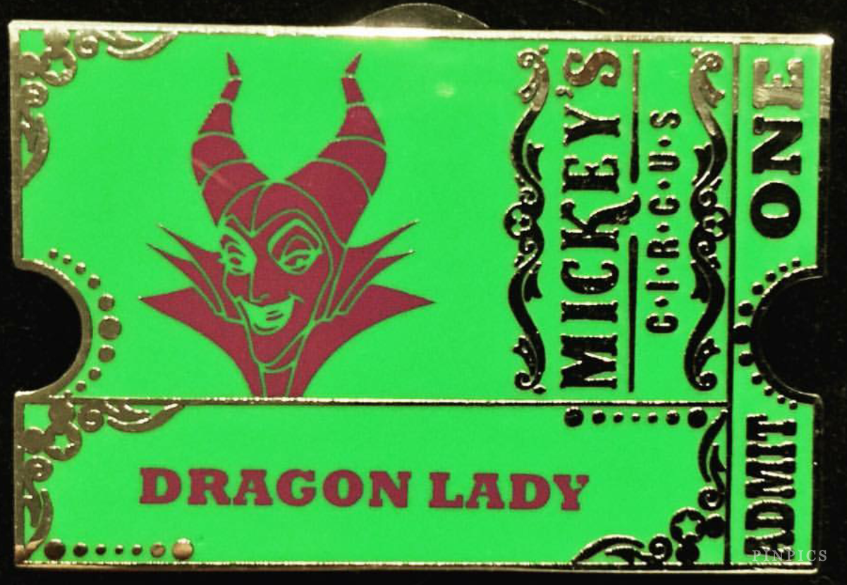 PP92517 - WDW – Maleficent - Sinister Sideshow Ticket - Mickey's Circus ...