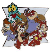 PP92579 - Disney Afternoon Mystery Set –Rescue Rangers Characters - PinPics