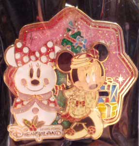 PP93768 - HKDL - Christmas 2012 - Minnie & Snowman - PinPics