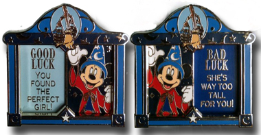 PP94674 - WDW - Sorcerer Mickey Mouse Production Error - Good Luck, Bad ...