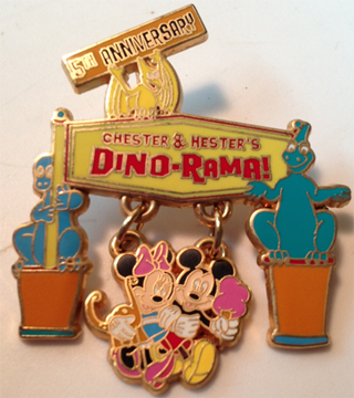 PP97293 - WDW - Chester and Hester's Dino-Rama 5th Anniversary - PinPics